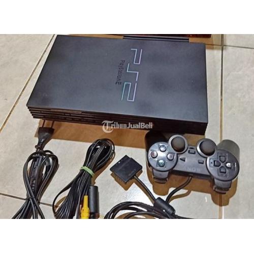 Konsol Sony PS2 Fat Bekas Mulus 160GB Normal Full Game Siap Main ...