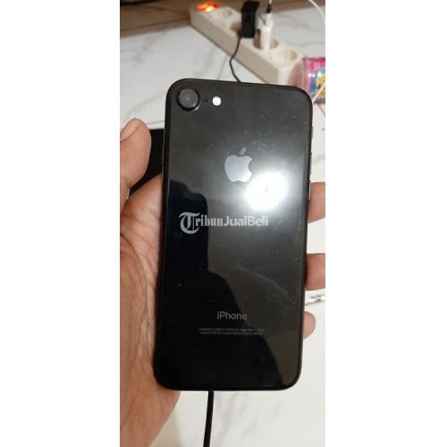 Iphone 7 32gb Jet Black Second Istimewa HP Ex Inter Mulus Like New ...