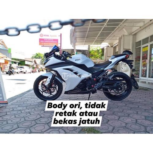 Kawasaki Ninja 250 FI 2012 Motor Putih Bekas Mulus SS Lengkap DP Ringan ...