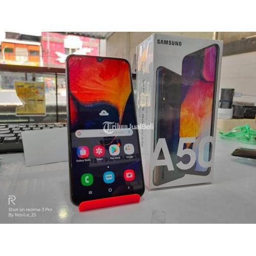 HP Samsung A50 Black Murah Open Box Lengkap Orisinil Ram 6GB/128GB di ...