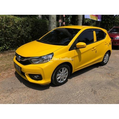 Honda Brio 2018 Warna Kuning Bodi Mulus Interior Oke AC Dingin Harga ...