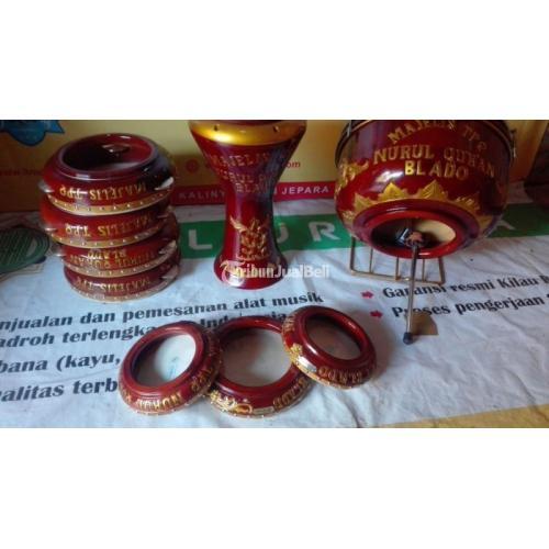 Alat Musik Tradisional Rebana Hadroh Berkualitas di Jepara - Tribun ...