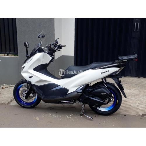 Honda PCX 2018 Warna Putih Sudah Modif Keren Motor Bekas Terawat Harga ...