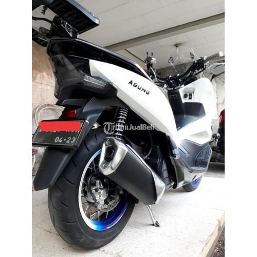 Honda PCX 2018 Warna Putih Sudah Modif Keren Motor Bekas Terawat Harga ...