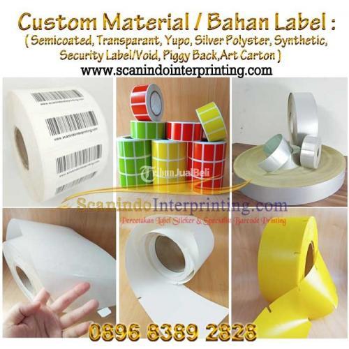 Spesialist Cetak/Print Barcode QR Code Label Sticker | Pre printed ...