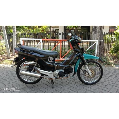 Motor Kawasaki Kaze R Bekas Tahun 2001 Warna Hitam Mulus Lengkap Normal ...