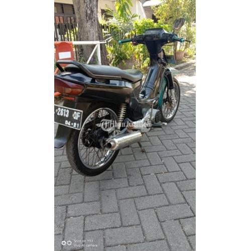 Motor Kawasaki Kaze R Bekas Tahun 2001 Warna Hitam Mulus Lengkap Normal ...