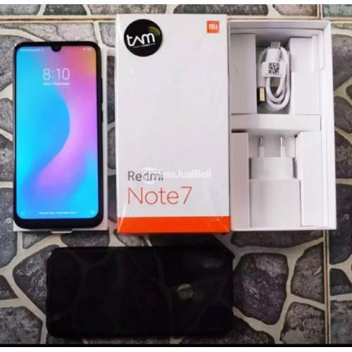 Xiaomi Redmi note 7 ram 3/32 TAM Hitam Mulus Normal Komplit Harga Nego ...