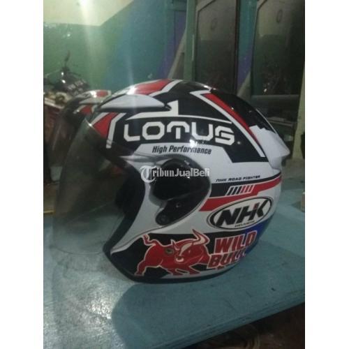 Helm NHK R6 Motif Bekas Full Face Murah Size L Normal Harga Nego di ...