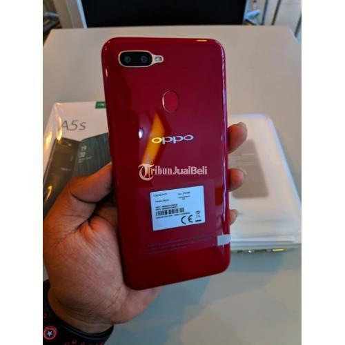 HP Oppo A5s 2019 3/32GB Red Fullset Mulus Garansi Aktif No Minus Siap ...