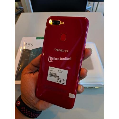 HP Oppo A5s 2019 3/32GB Red Fullset Mulus Garansi Aktif No Minus Siap ...