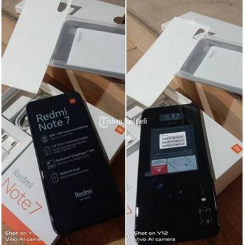 HP Redmi Note 7 Murah Kondisi Baru Warna Black Ram 4GB Lengkap TAM di ...