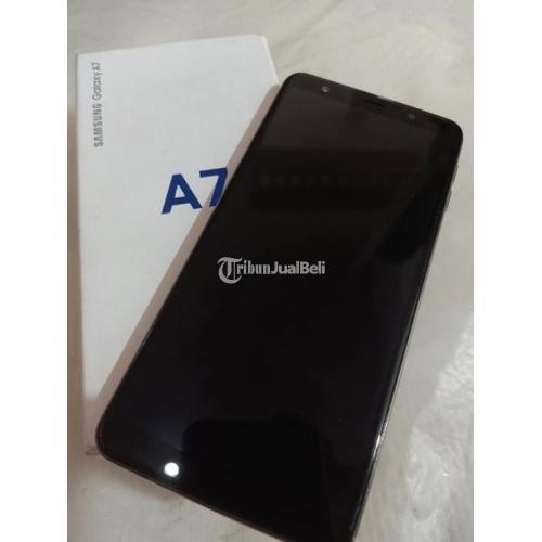 HP Samsung A7 2018 Bekas Android Ram 4GB Murah Lengkap Original Nego di ...