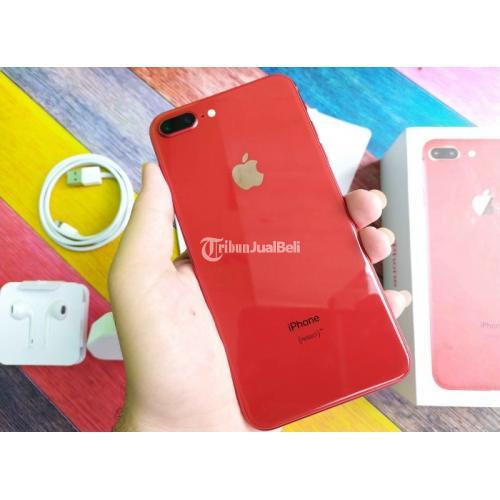 IPhone 8 Plus 256gb Bekas Lengkap Mulus Warna Merah Hp Normal Fullset ...