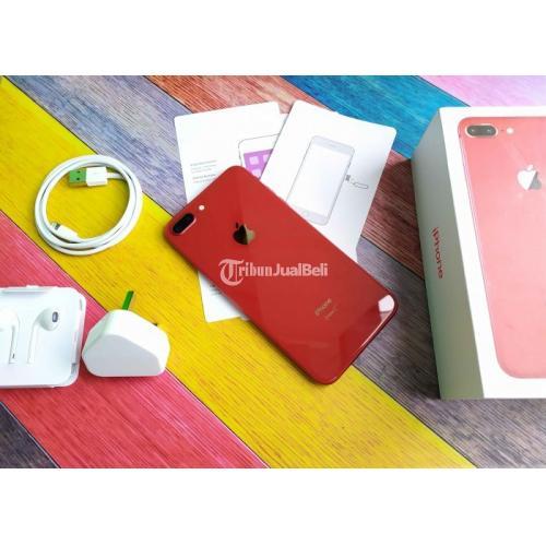 IPhone 8 Plus 256gb Bekas Lengkap Mulus Warna Merah Hp Normal Fullset ...