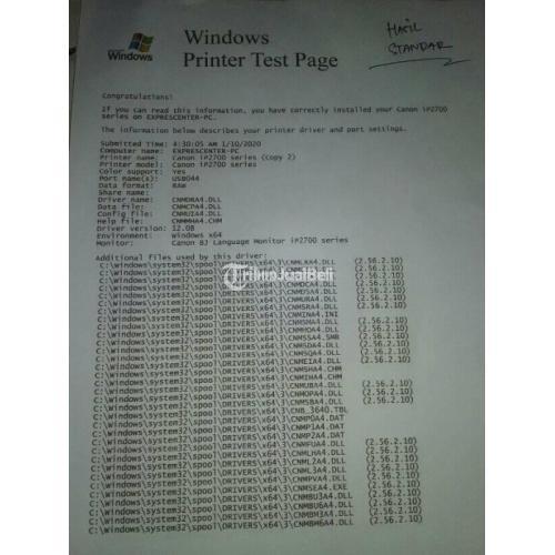 Printer Canon IP2770 Bekas Modif Mulus Normal Like New Harga Murah di ...