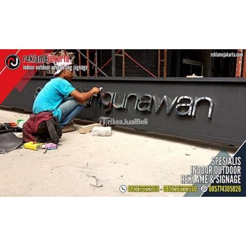 Pasang dan Produksi Huruf Timbul LED, Signage, Neon Box, Akrilik ...