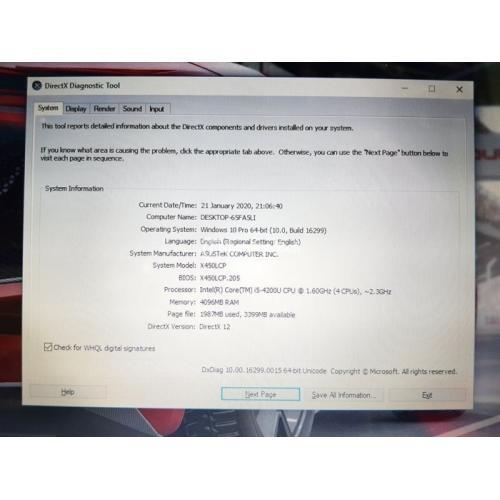 Laptop Gaming Rendering Asus A450L Core i5 Ram 4GB Dual VGA nVidia ...