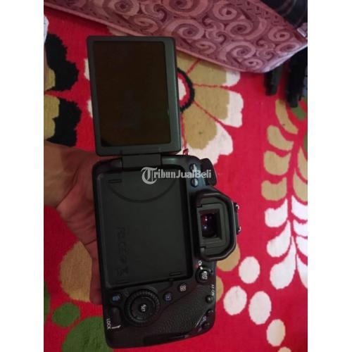 Kamera Canon 80D Bekas Lensa Fix Tele Normal Mulus No Minus Murah di Boyolali - Tribun JualBeli