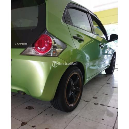 Honda Brio 2012 Warna Hijau Plat AG Kediri AC Dingin Interior Oke Bodi ...