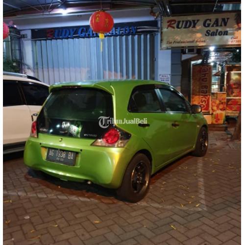 Honda Brio 2012 Warna Hijau Plat AG Kediri AC Dingin Interior Oke Bodi ...