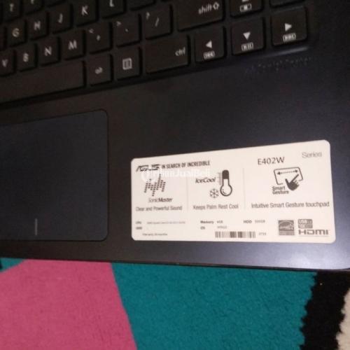 Laptop Asus E402W Bekas Ram 4GB Normal Lengkap Garansi Resmi Murah di ...