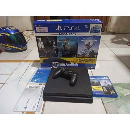 Konsol Sony PS4 Slim Bekas Harga Rp 3,5 Juta HDD 1TB 2218 Lengkap Murah ...
