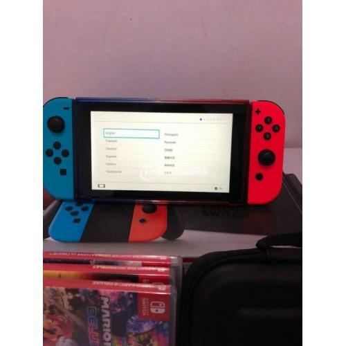 Konsol Game Nintendo Switch V1 Mulus Fullset Harga Murah di Jakarta ...