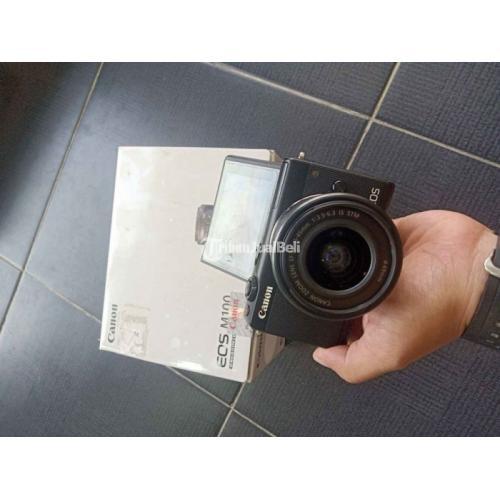 Kamera Bekas Mirrorles Canon EOS M100 Fullset Normal Harga Murah di ...