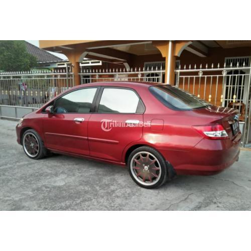 Honda City Tahun 2003 Merah Maroon Mesin Kering AC Dingin Surat Lengkap ...