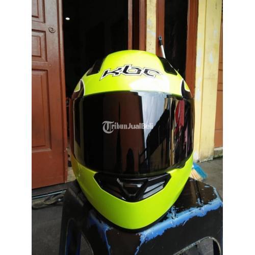 Helm KBC VK Fluo Bekas Full Face Murah Size XL Mulus Normal di Bekasi ...