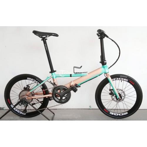 Sepeda Lipat Fnhon Monsoon Murah Rakitan Baru Alloy 6061 Siap Pakai di ...