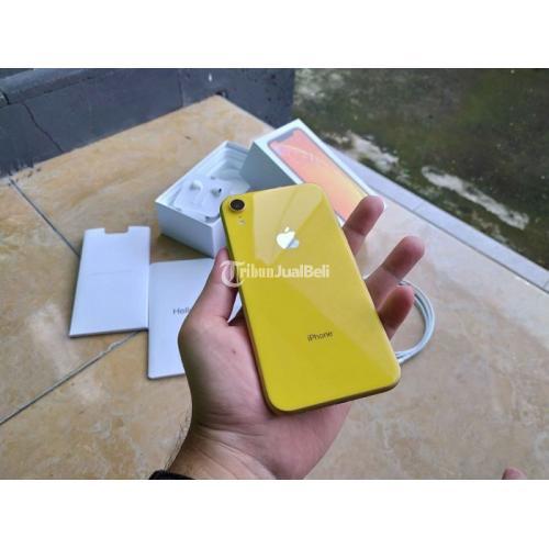 IPhone XR 128GB Warna Kuning Bekas LCD Normal Fullset Mulus Bagus di ...