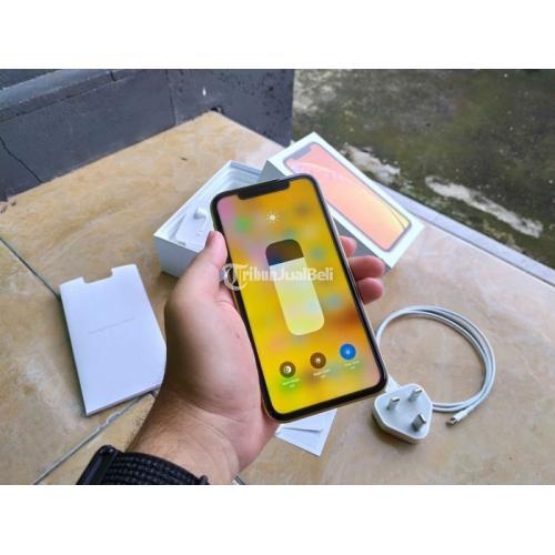 IPhone XR 128GB Warna Kuning Bekas LCD Normal Fullset Mulus Bagus di ...