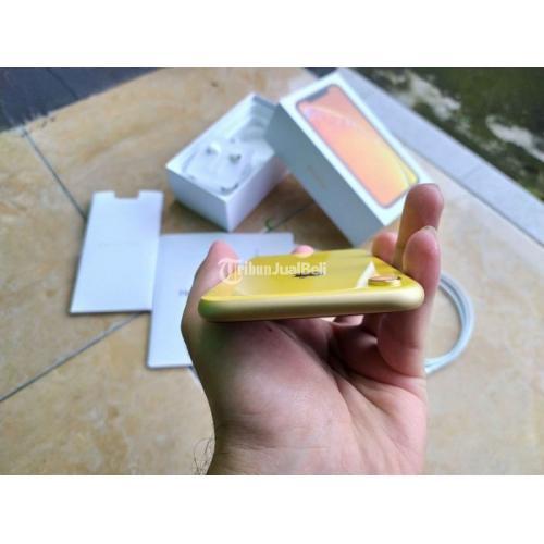 IPhone XR 128GB Warna Kuning Bekas LCD Normal Fullset Mulus Bagus di ...