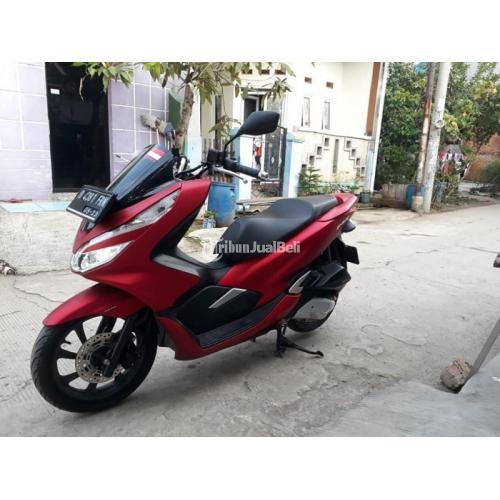 Honda PCX 2018 Merah Doff Surat Lengkap Motor Bekas Bagus Like New ...