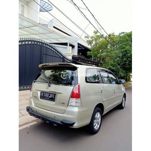 Toyota Innova G Matik 2011 Mobil Bekas Surat Lengkap Pajak Panjang ...