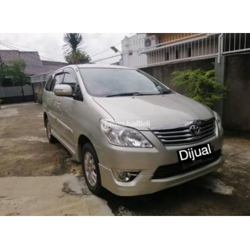 Toyota Innova G Luxury 2013 pemakaian 2014 Silver Metalik Bekas Bagus ...