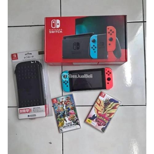 Nintendo Switch V2 Konsol Gaming Bekas Fullset Normal Harga Nego di Bandung - Tribun JualBeli