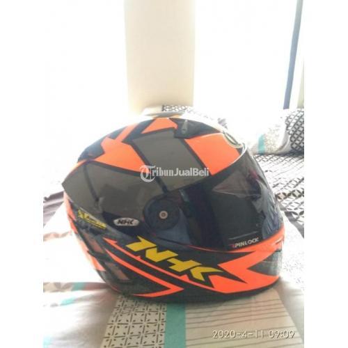 Helm NHK GP Pro Race Bekas Full Face Murah Size M Normal di Bandung ...