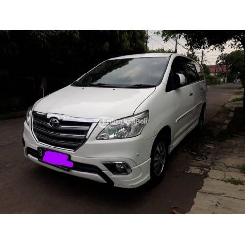 Toyota Kijang Innova V Luxury AT 2015 Warna Putih Mulus Pajak jalan ...