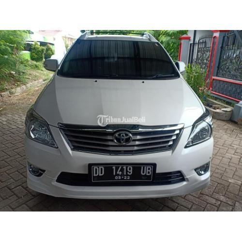 Toyota Innova V Luxury Matic Bensin 2012 Warna Putih Bekas Bagus Mulus ...