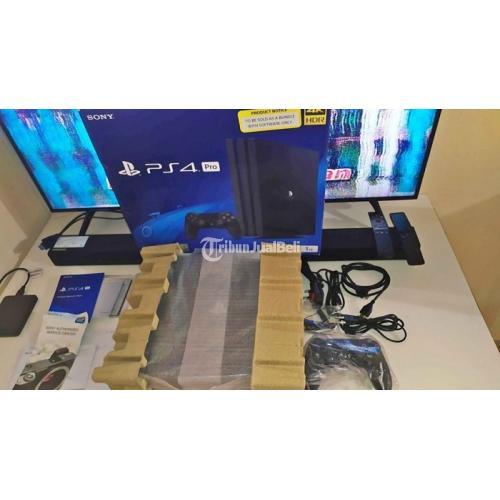 Konsol Sony PS4 Pro Bekas CUH 7218 HDD 1TB Normal Lengkap Garansi Murah ...