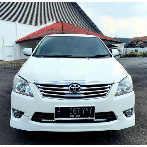 Toyota Kijang Innova Type V Diesel 2012 Putih Bekas Bagus Harga Nego ...