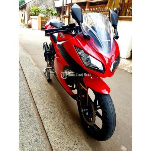 Kawasaki Ninja 250 2013 Warna Merah Surat Lengkap mesin Standar di ...