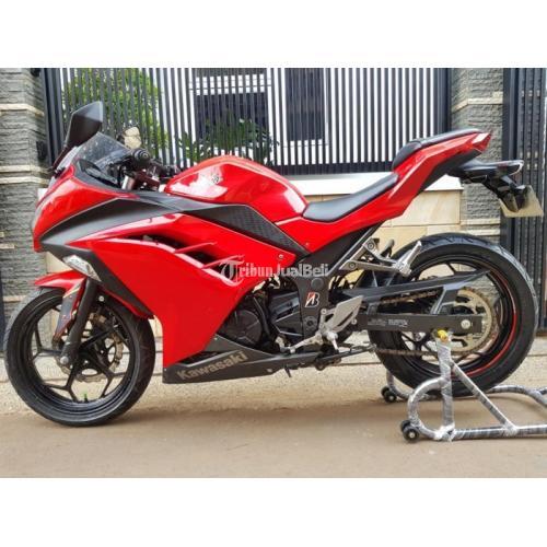 Kawasaki Ninja 250 2013 Warna Merah Surat Lengkap mesin Standar di ...