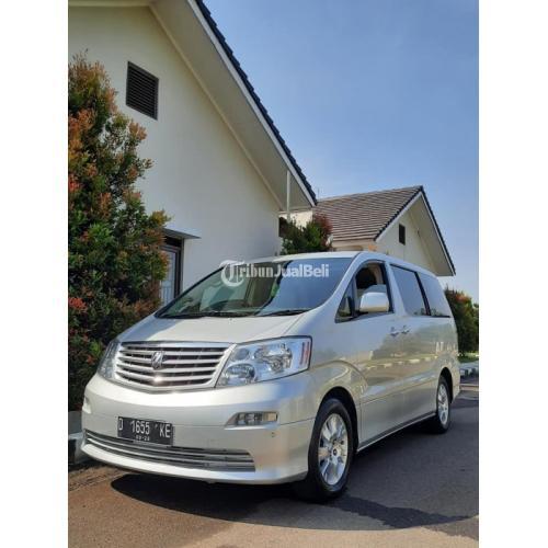 Toyota Alphard Type MZG V 3000cc V6 CBU Japan 4WD 2003 Mulus Lengkap di ...