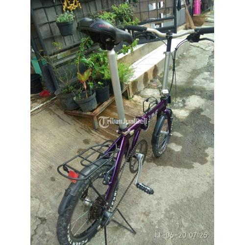 Sepeda Lipat Laux Milan Bekas Seli Murah Upgrade Normal Siap Pakai di ...
