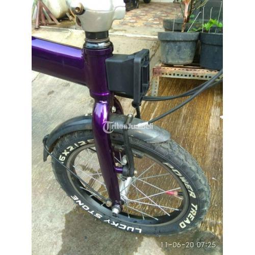Sepeda Lipat Laux Milan Bekas Seli Murah Upgrade Normal Siap Pakai di ...