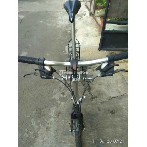 Sepeda Lipat Laux Milan Bekas Seli Murah Upgrade Normal Siap Pakai di ...